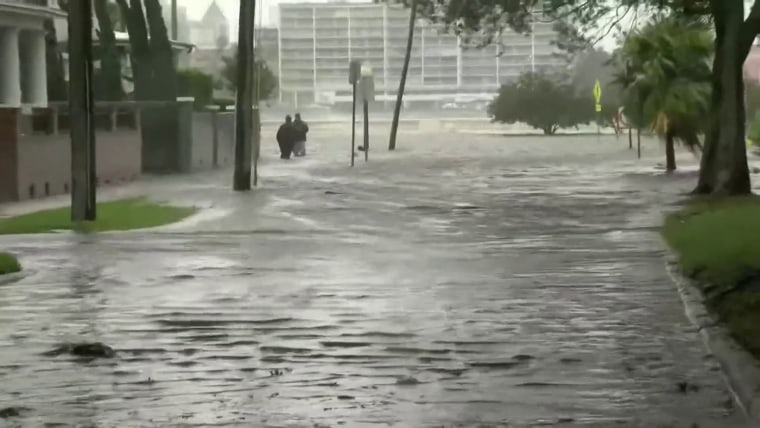 Hurricane Helene crashes into Florida as Category 4 storm