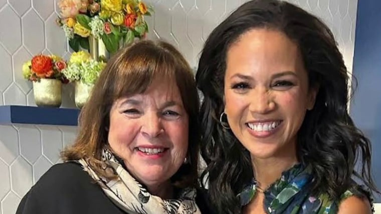 Ina Garten surprises TODAY’s Laura Jarrett with a sweet message