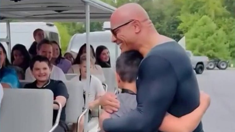 Friends Go Viral After '90s Photo Shoot Dressed as Dwayne Johnson