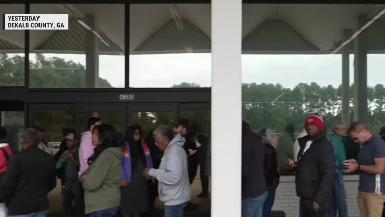 Georgia Sets New First Day Early Voting Record