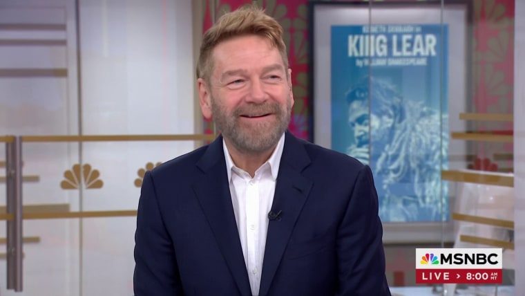 Actor Kenneth Branagh brings 'King Lear' to New York