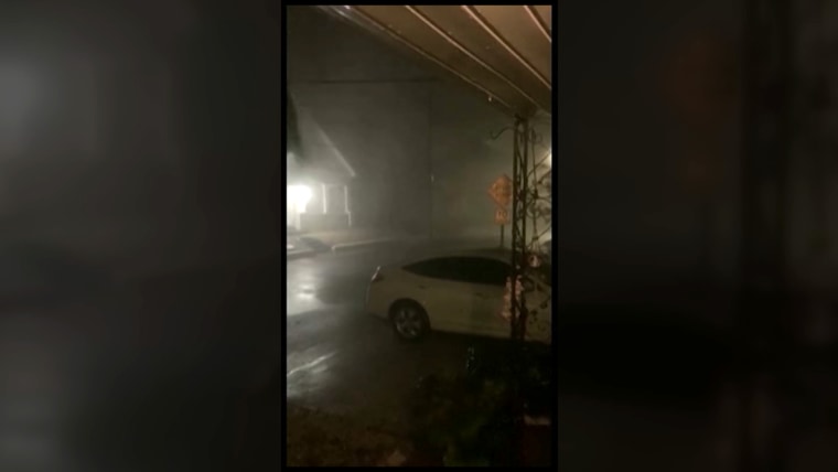 Video shows Hurricane Milton lashing Daytona Beach neighborhood