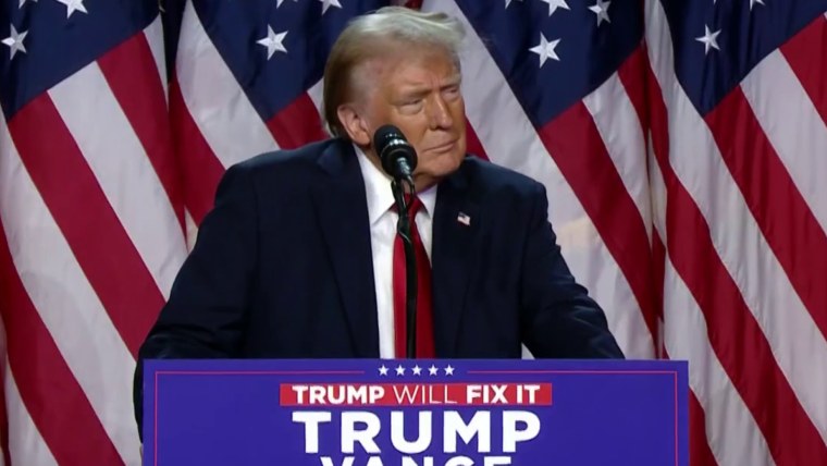 Trump tells NBC News he has a mandate ‘to bring common sense’ to country