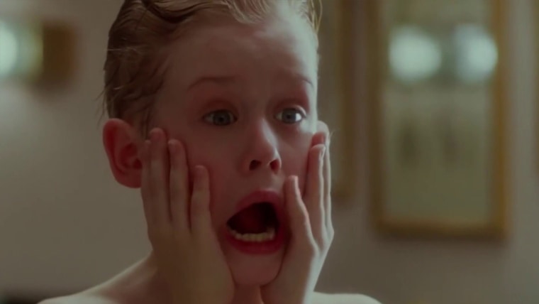 See the iconic 'Home Alone' scene that was a 'complete accident'