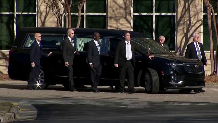 Former President Jimmy Carter's state funeral procession begins