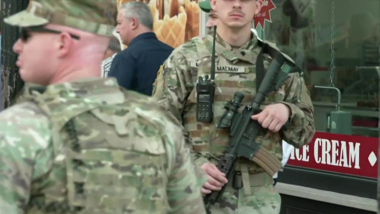 Massive security in place for Super Bowl