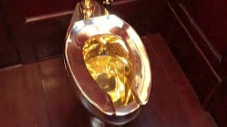 3 Men Go On Trial In England Over Stolen Golden Toilet