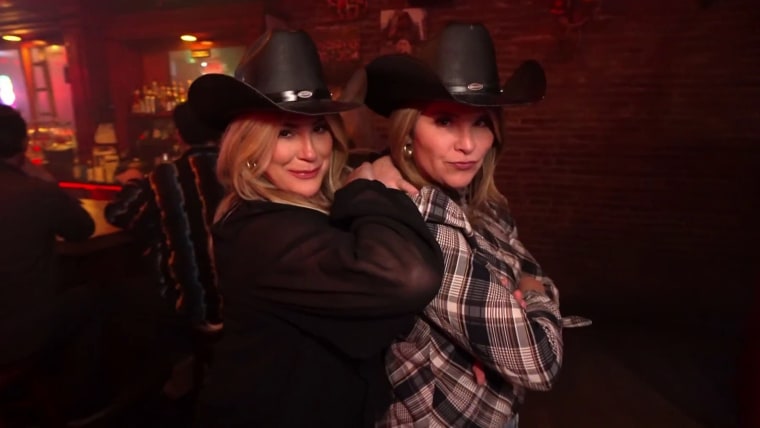 Jenna Bush Hager, Heather McMahan have girl’s night out in NYC
