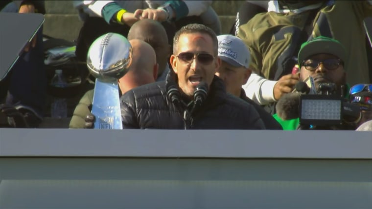 Philadelphia Eagles GM Howie Roseman wounded by flying beer can Philadelphia Eagles GM Howie Roseman wounded by flying beer can