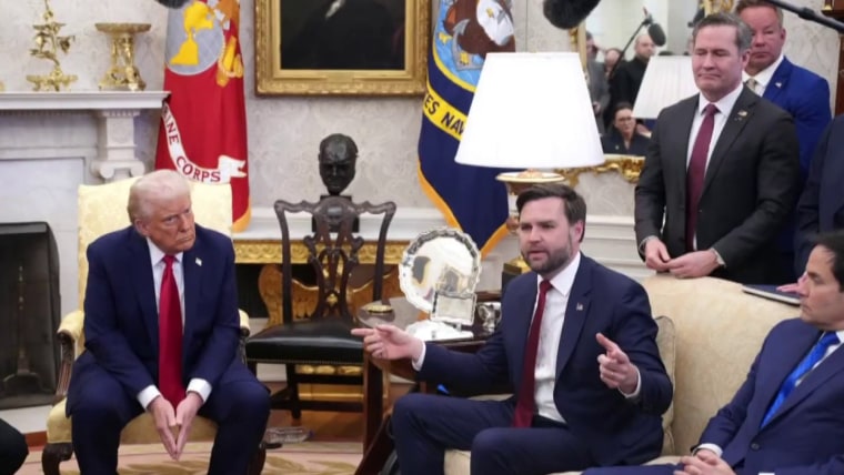 'Insulting and rude': Anne Applebaum reacts to Vance's 'random country ...