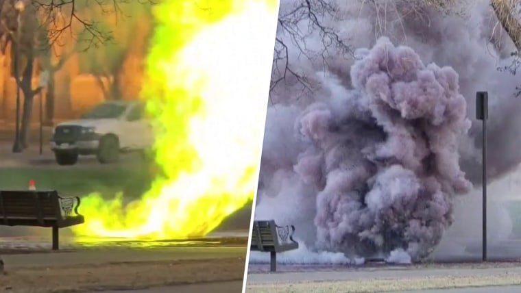 Explosion at Texas Tech leads to manhole fires, canceled classes