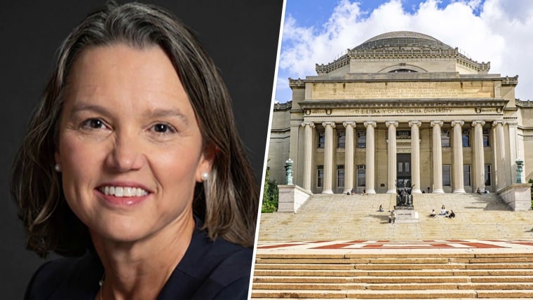 Columbia University interim president resigns