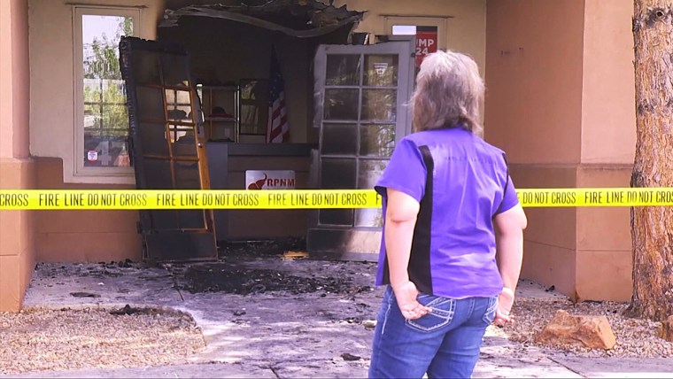 Authorities investigate fire at New Mexico’s GOP headquarters Authorities investigate fire at New Mexico’s GOP headquarters