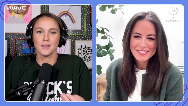 NBC’s Kaylee Hartung joins Kylie Kelce on her podcast