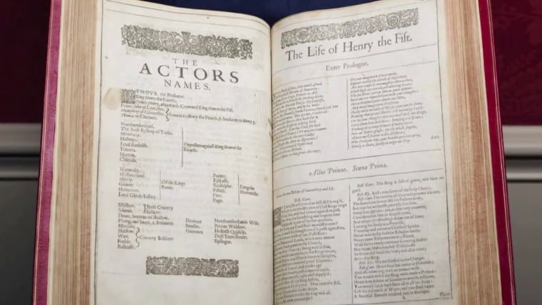 Set of first edition William Shakespeare works to go up for auction