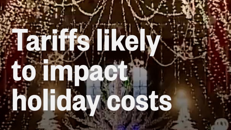 Tariffs could put pinch on Christmas shopping