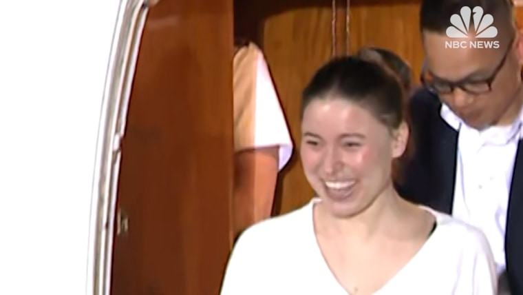 Ballerina imprisoned in Russia returns to U.S.