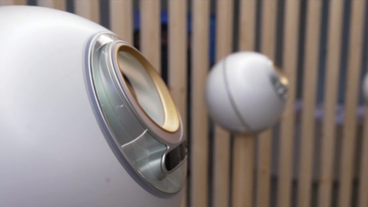 Iris-scanning orb that can verify humans coming to U.S.