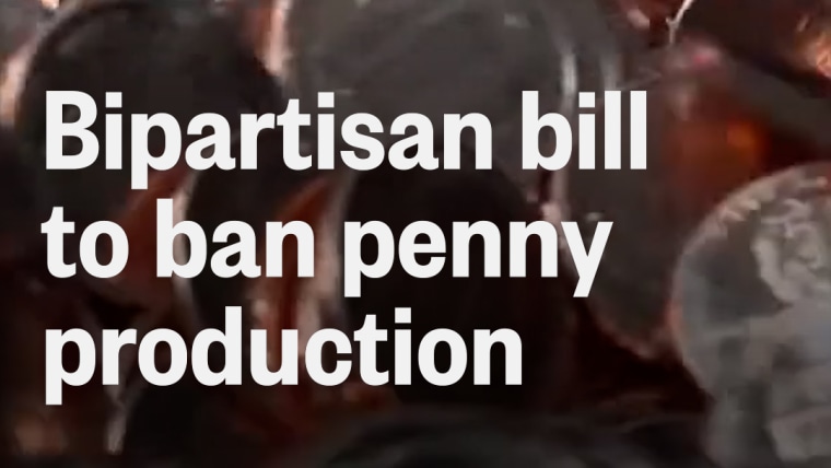 Bipartisan bill pushes to ban production of the penny