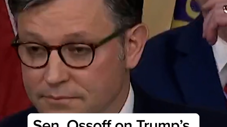 Sen. Jon Ossoff on Trump's family business dealings: "It is really mind ...