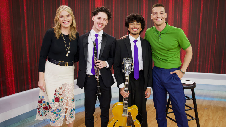 Chance celeb encounter leads teen on remarkable musical journey