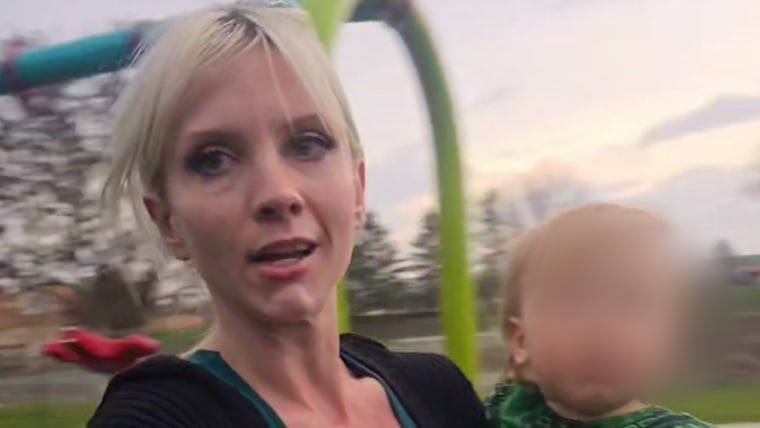 Man says woman called another child a racist slur.