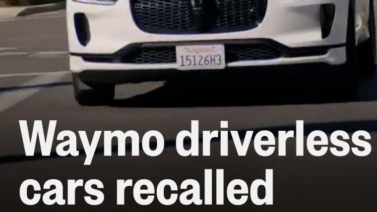 Waymo recalls some driverless cars after crashes
