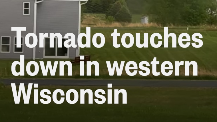Tornado touches down in western Wisconsin