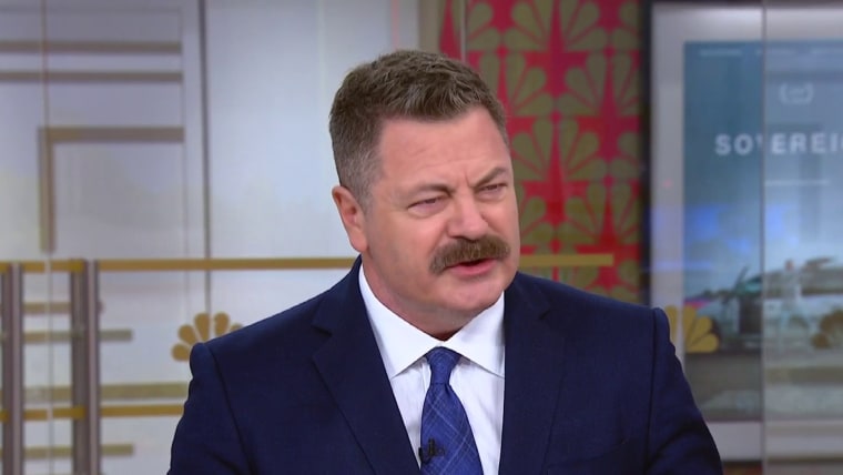 Nick Offerman on his new role in 'Sovereign'