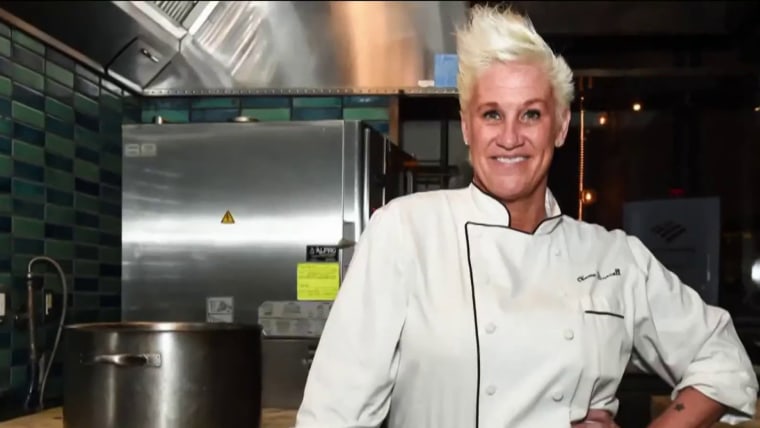Anne Burrell, Food Network star and host of 'Worst Cooks in America ...