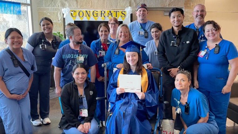 ‘Miracle workers’: Hospital staff help arrange surprise graduation ...