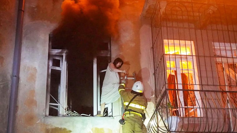 One killed and 14 injured in overnight Russian attack on Ukraine's Odesa