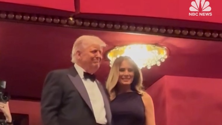 Trump met with divided crowd at Kennedy Center
