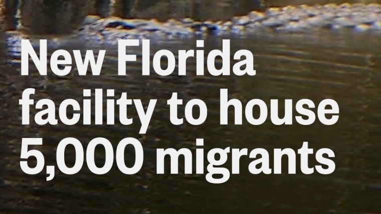 'Alligator Alcatraz' to house 5,000 migrants in Florida