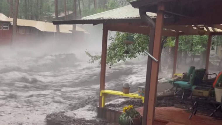 Videos show life-threatening flash flooding in New Mexico
