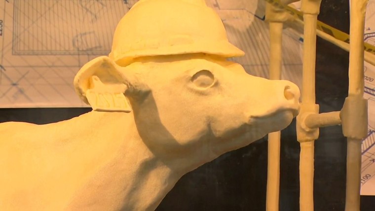 Ohio State Fair Unveils 2025 Butter Cow Creation