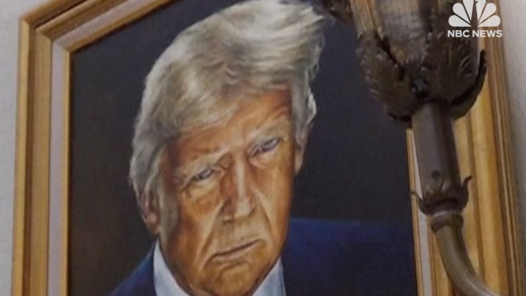 New Trump portrait unveiled at Colorado Capitol