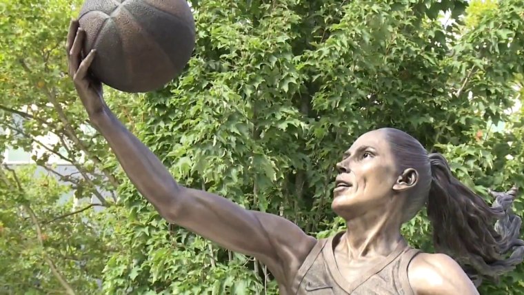 Seattle Storm Honors Sue Bird With Statue Outside Arena
