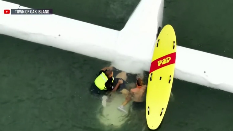 New video shows dramatic pilot rescue