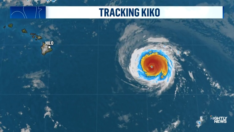 Hawaii braces for dangerous conditions from Hurricane Kiko