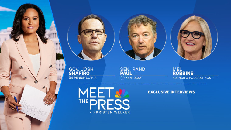 Sept. 21 — Gov. Josh Shapiro and Sen. Rand Paul, plus Mel Robbins