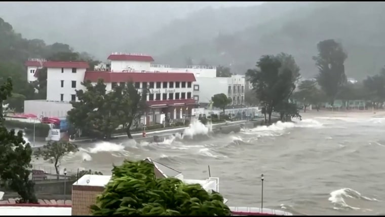 Typhoon Ragasa Hits Southern China After Deadly Path in Taiwan