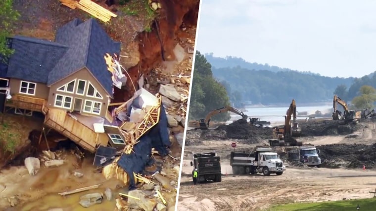 One Year After Hurricane Helene, Rebuilding Continues