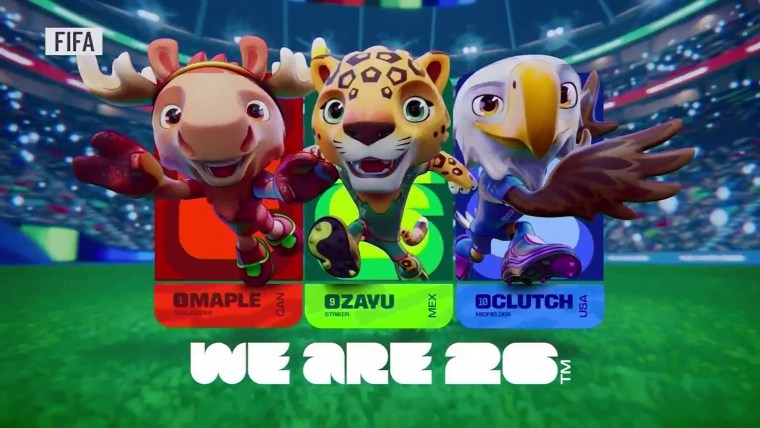 See the Mascots for the 2026 FIFA World Cup