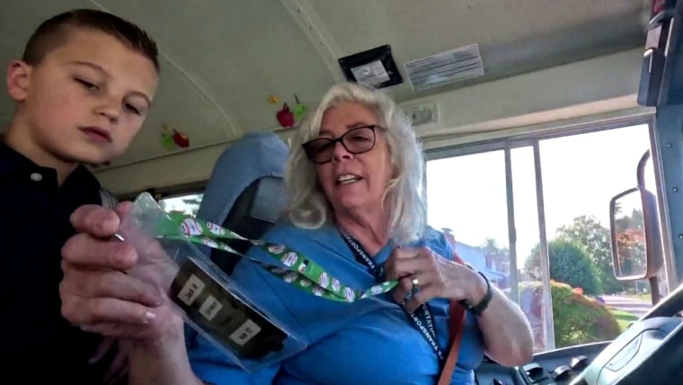 School Bus Driver Inspires Student Grieving His Grandpa