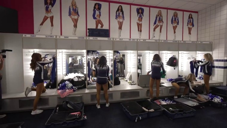 TODAY Goes Inside a Day in the Life of a Dallas Cowboy Cheerleader