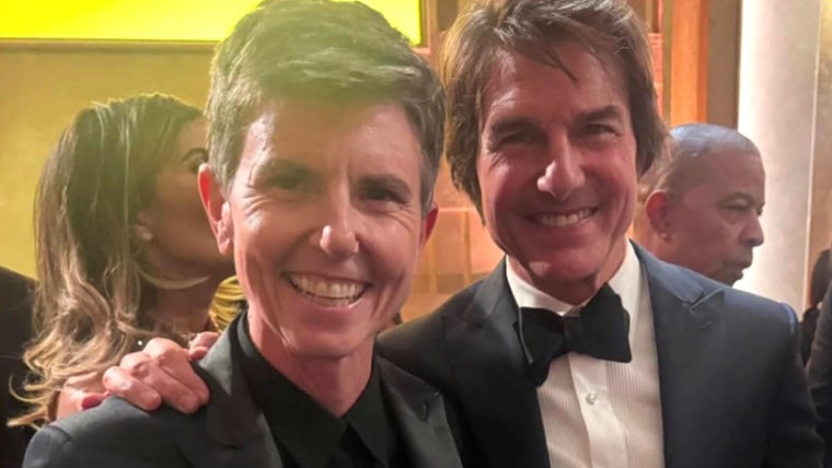 Tig Notaro and Tom Cruise Finally Meet Face-to-Face