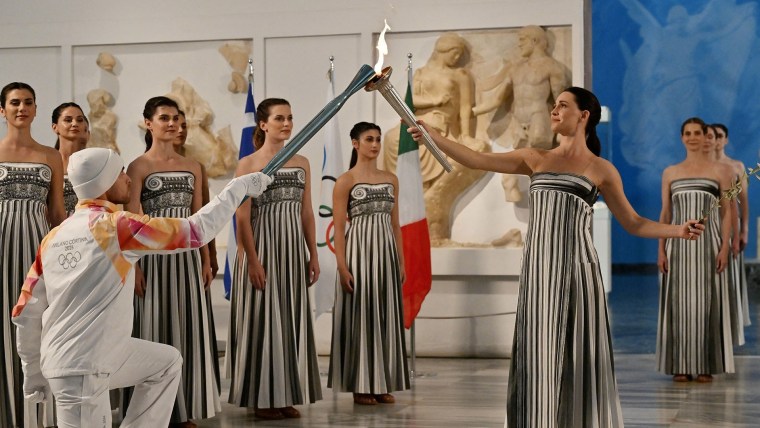 Praying for the sun: What to know about the flame-lighting ceremony for ...