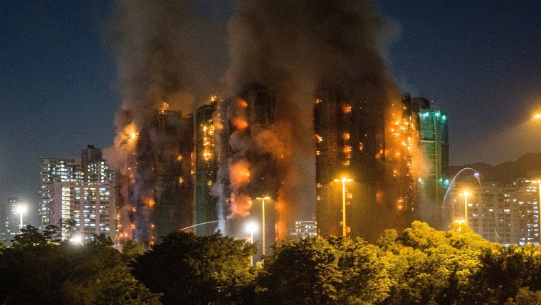 Bamboo scaffolding, an iconic part of Hong Kong, faces scrutiny in deadly fire probe