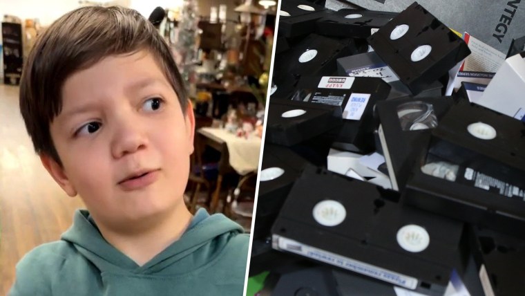 Mom Explains to Son How a VHS Tape Works: 'Are You That Old?'